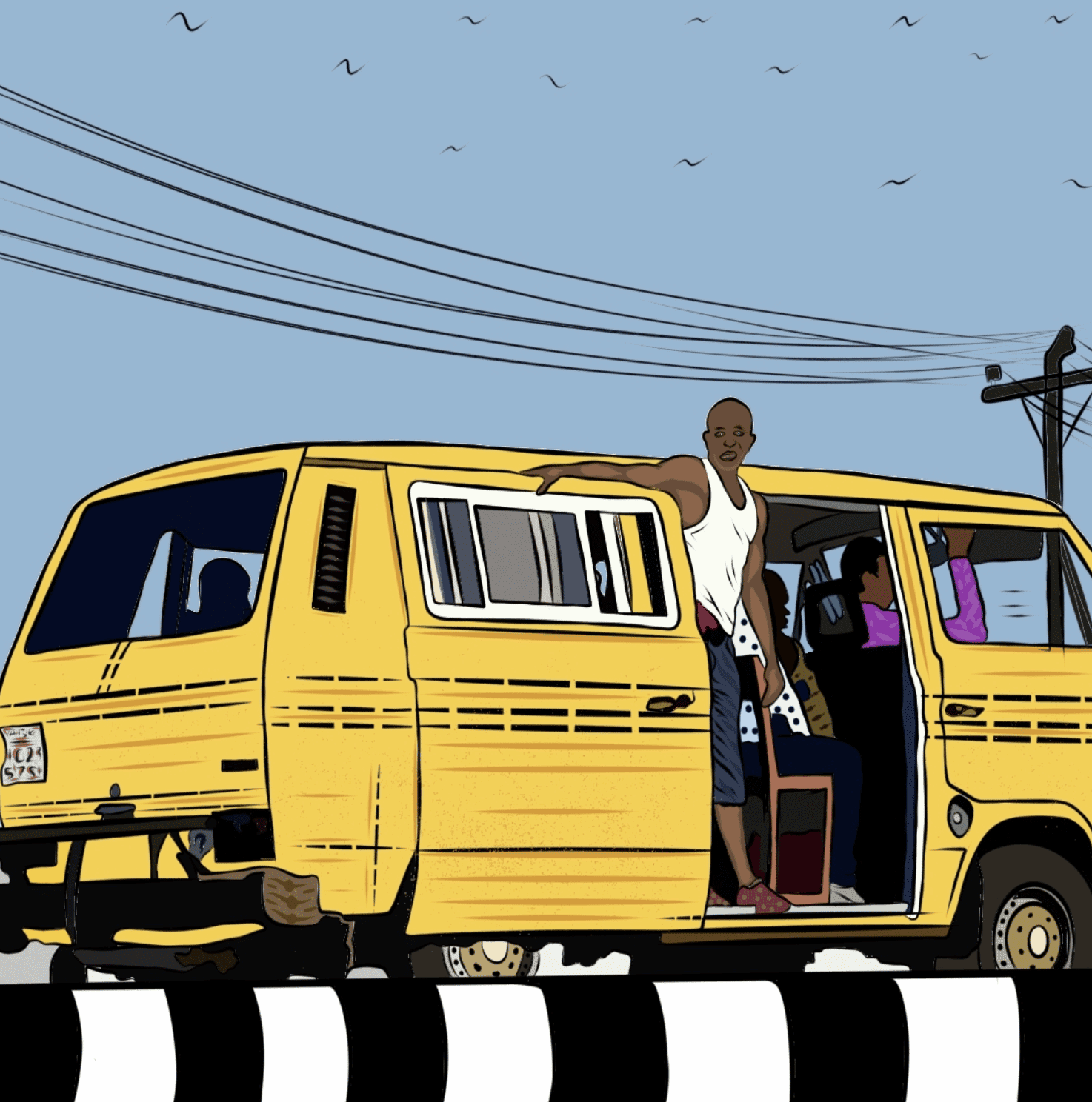 “Danfo Conductor” by Yomi - The BlkChain